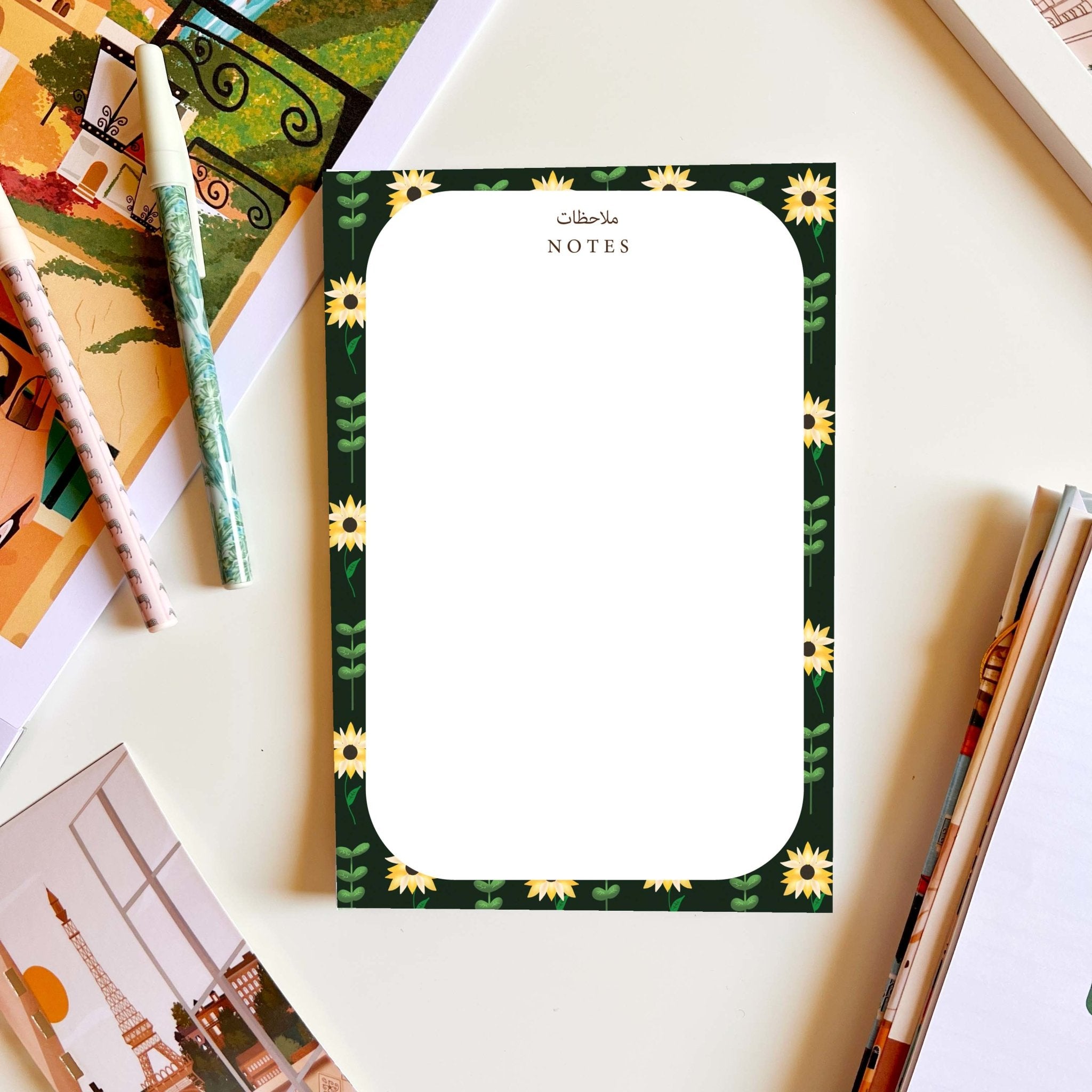 Sunflower Notepad – wizzywork